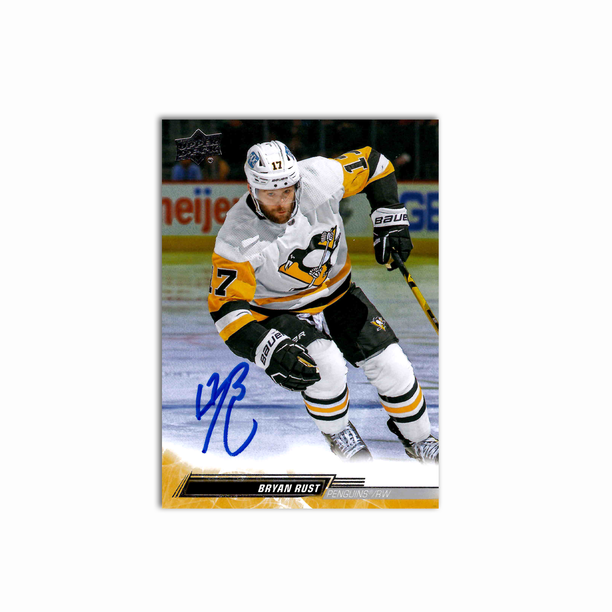 Bryan Rust Autographed Pittsburgh Penguins 2022-23 Series 2 Hockey Card ...